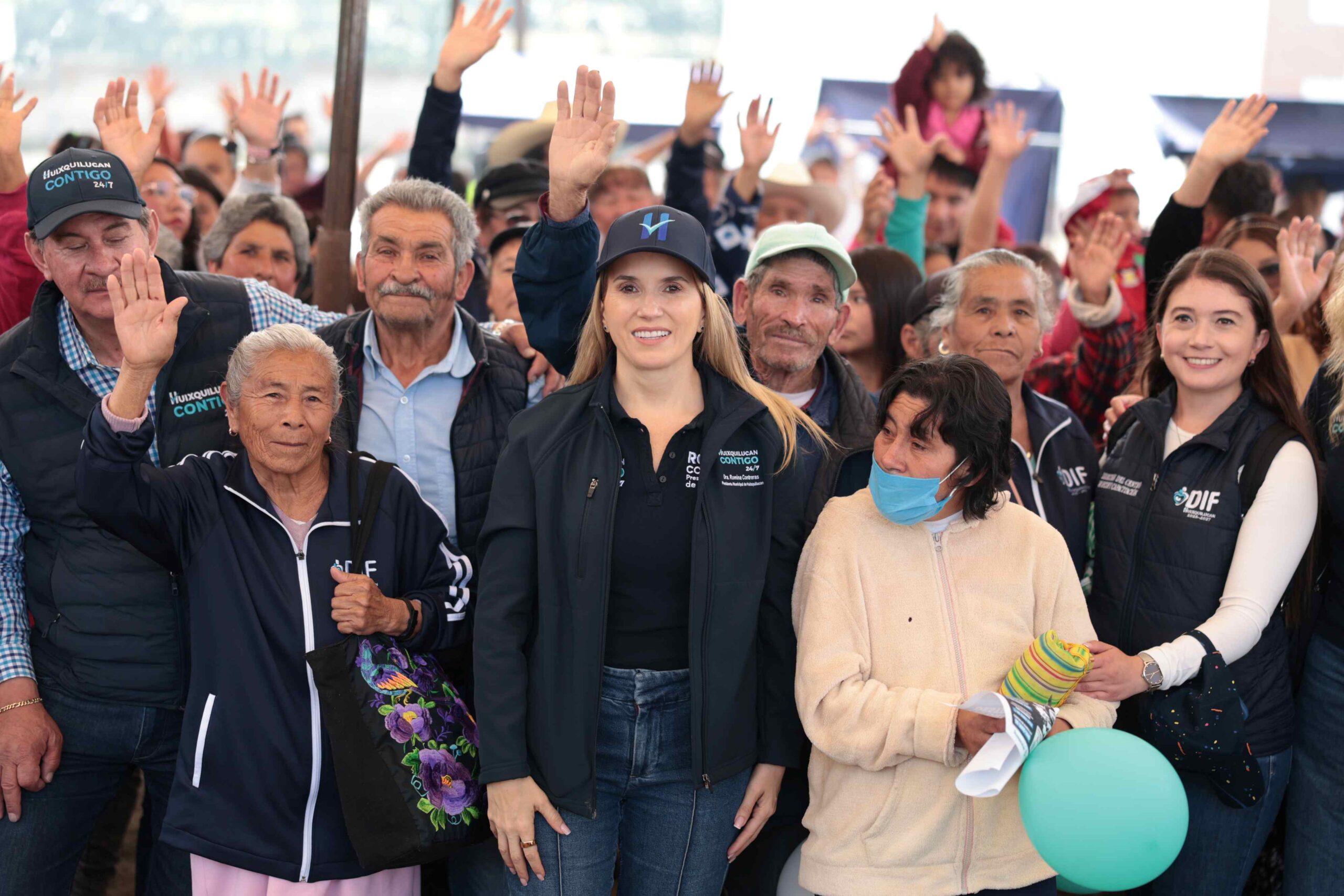 HUIXQUILUCAN CONTIGO 24/7 LLEGA A LLANO GRANDE Y PIEDRA GRANDE - Ordenador Politico